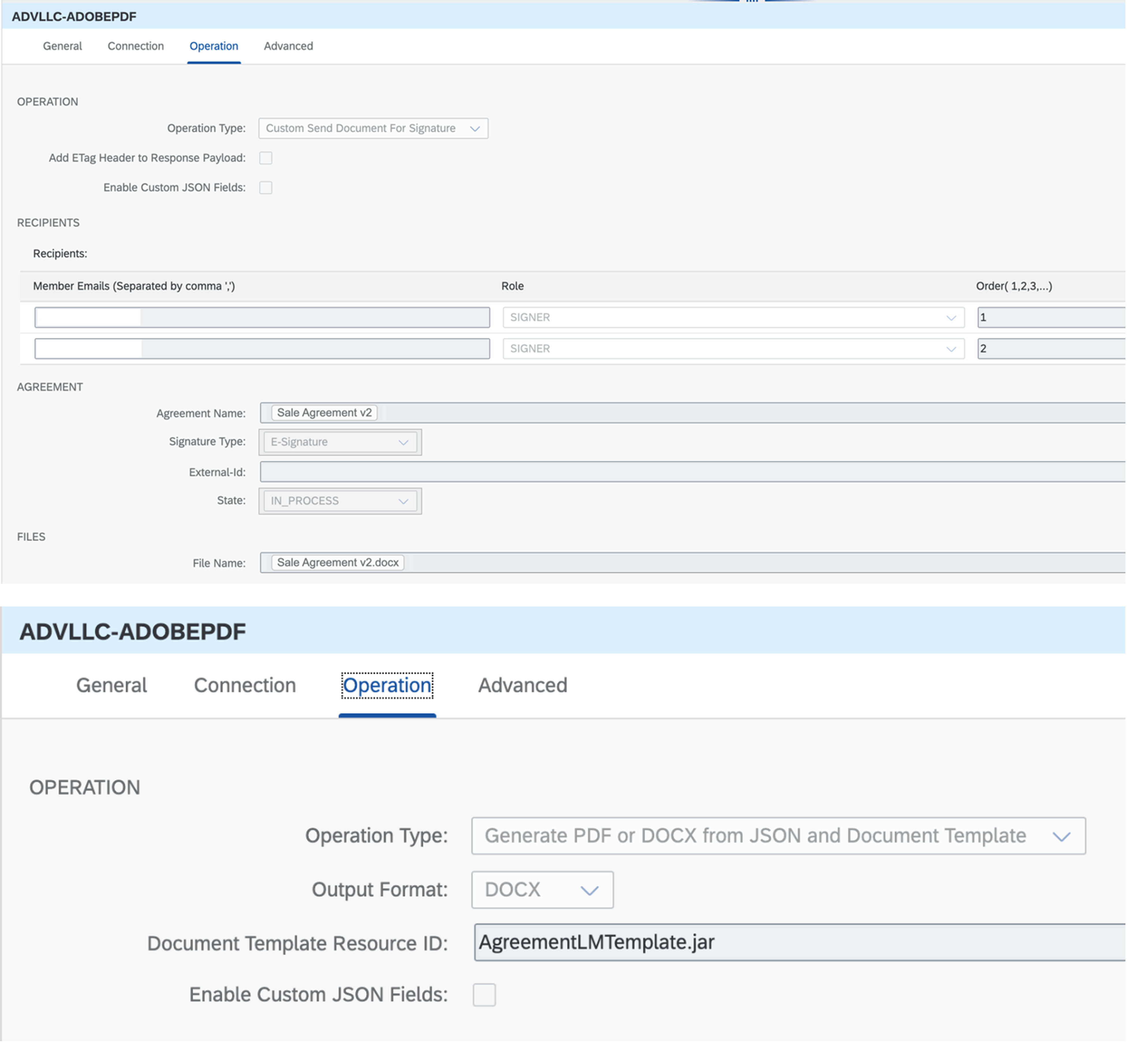 SAP Adobe Adapter | SAP Process Orchestration & Integration Suite
